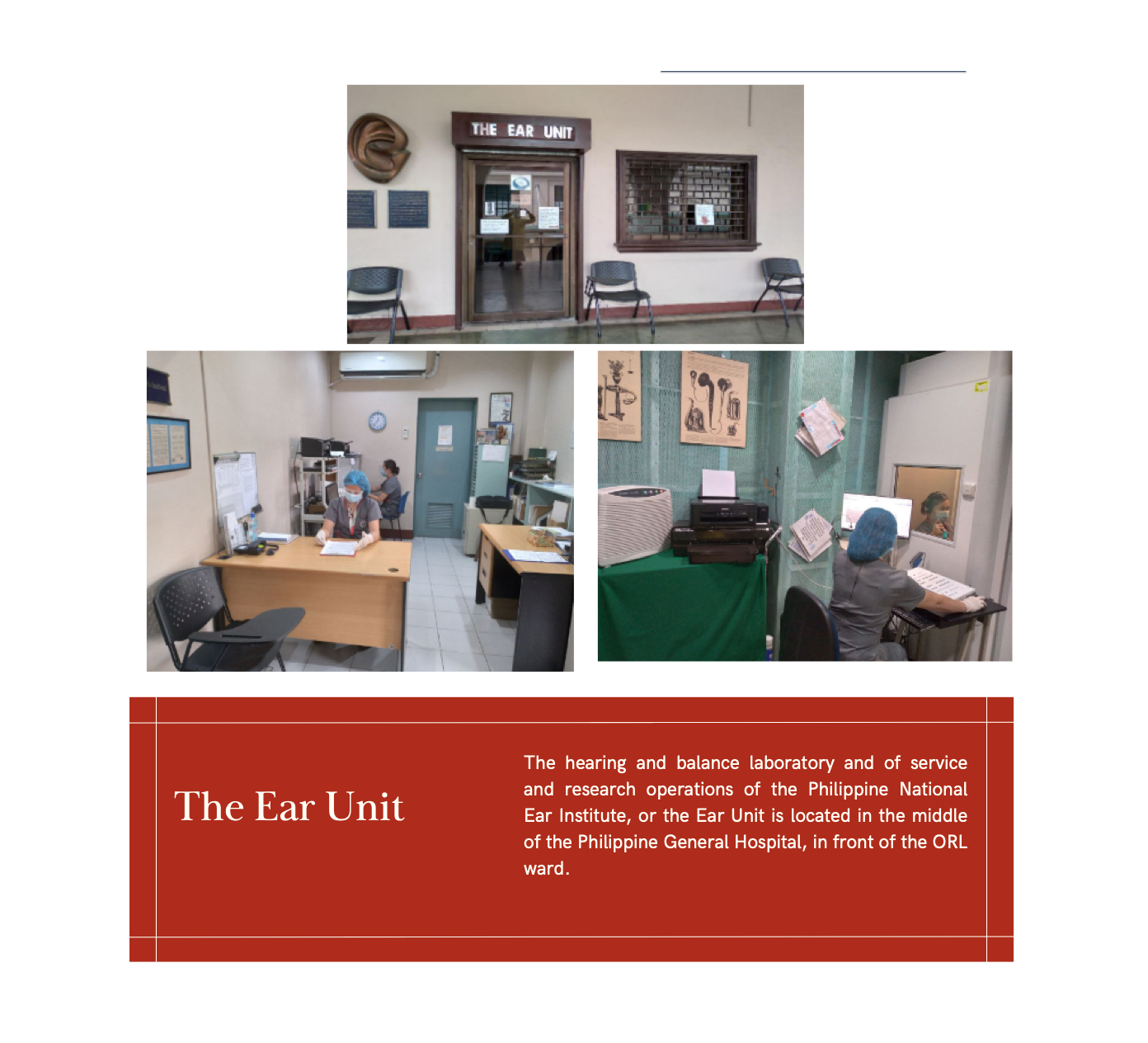 Philippine National Ear Institute - Hearing International